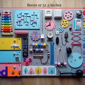 Extra Large Busy Board for Kidseducational Toys for 1 Year | Etsy