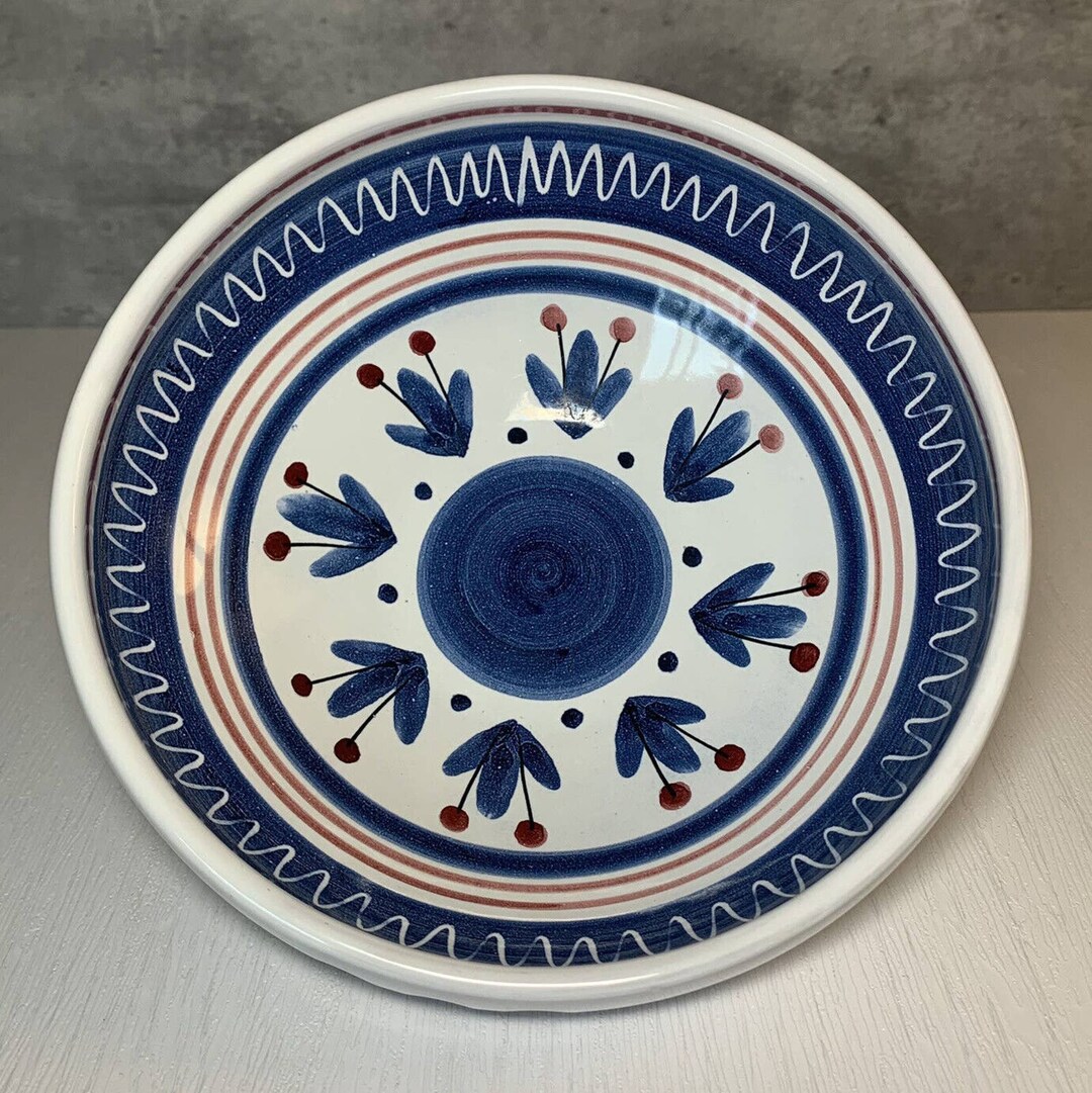 Hand Painted Scandinavian Modern Norwegian Art Pottery - Etsy