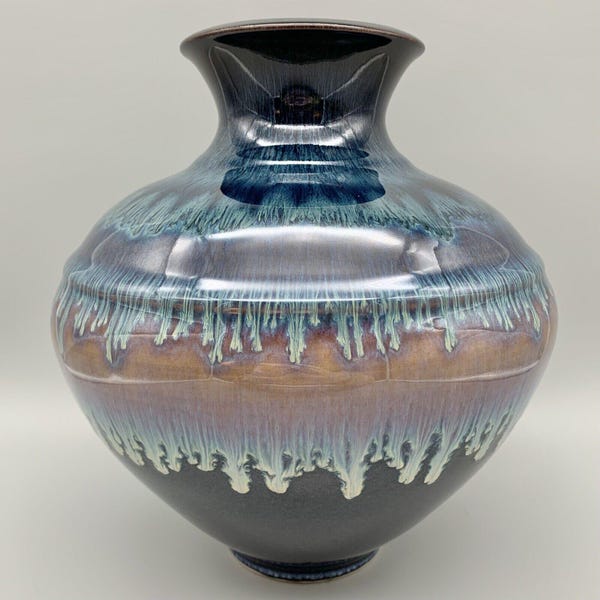Drip Glaze Pottery - Etsy