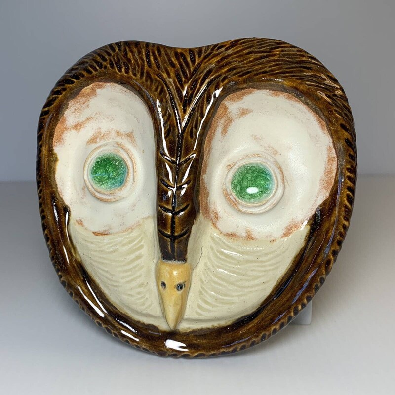 Art Pottery Owl - Etsy