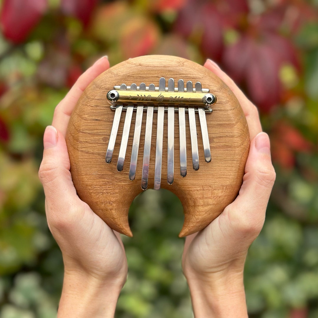 Unique Handmade Kalimba Meditative Relaxation Moon Sound 432hz - Etsy
