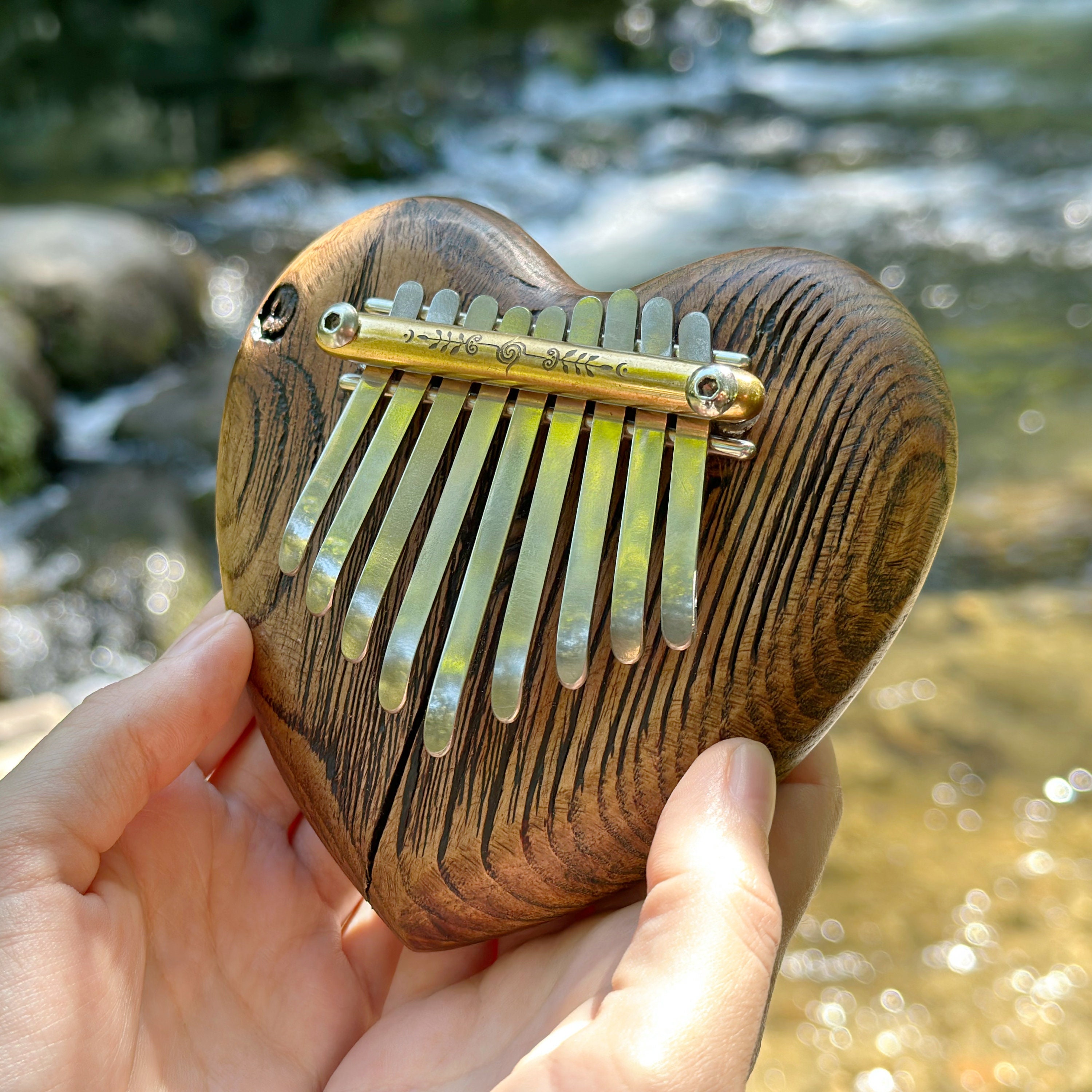Gift Kalimba Relaxation Sound Healing Yoga for Her Meditative Musical ...