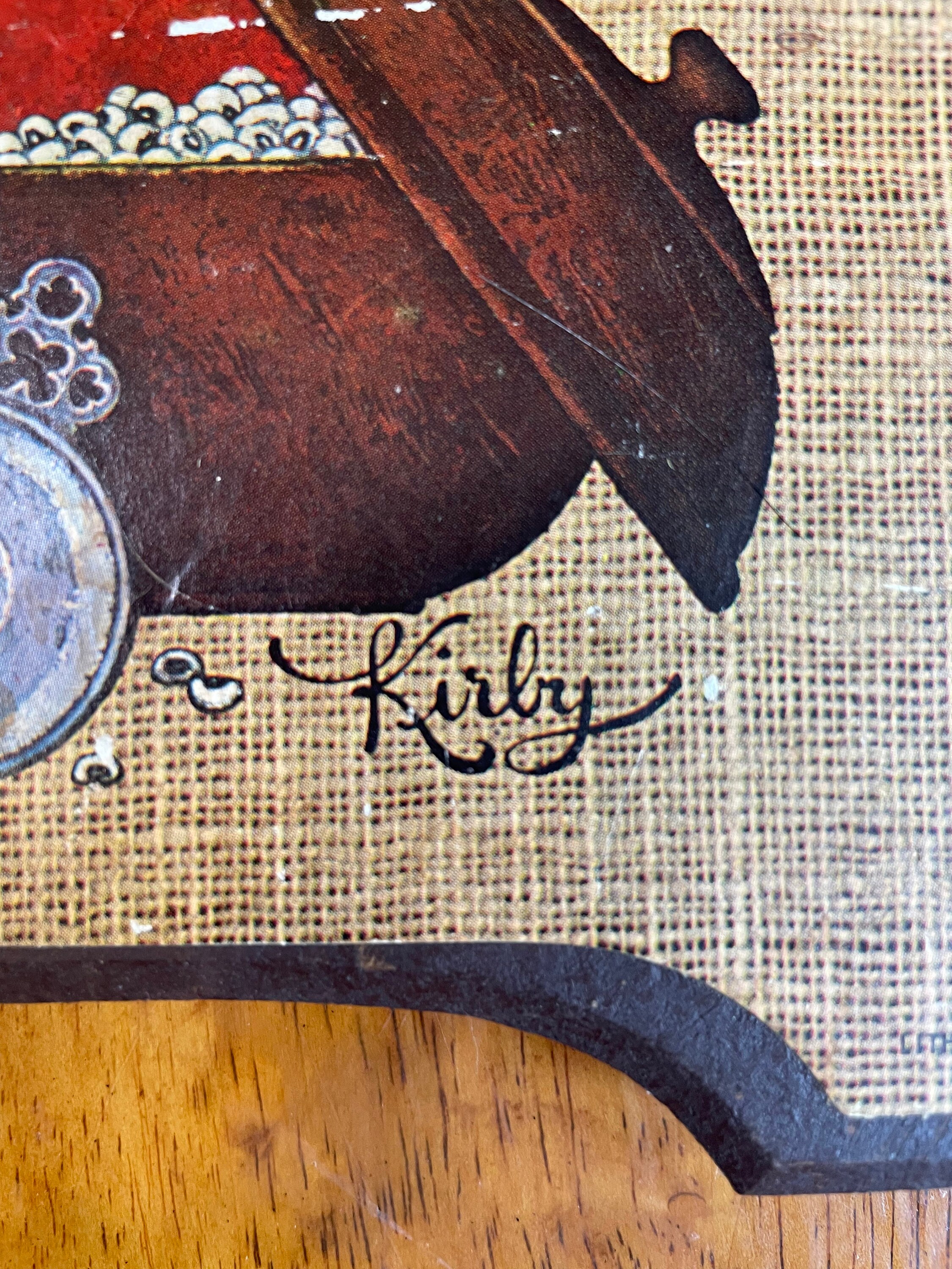 Stapco Lithographs Plaques by Kirby Pressed Wood - Etsy