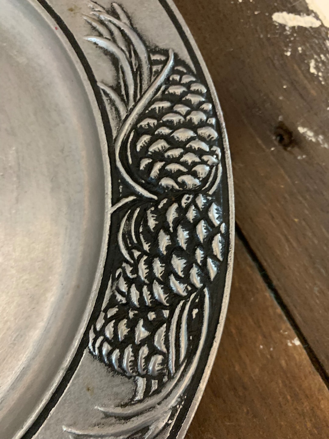 Vintage Carson Statesmetal Plate - Etsy