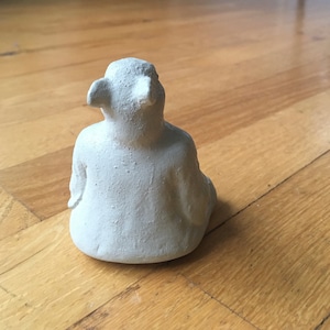 Cement Squirrel Statue. Outdoor or Indoor. Small Meditating Buddha Yoga ...