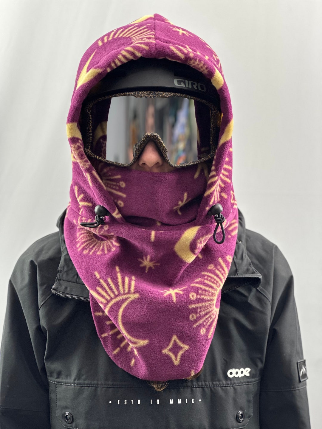Fleece Ski Hood, Helmet Hood, Balaclava, Snoid Super Warm and Cozy ...