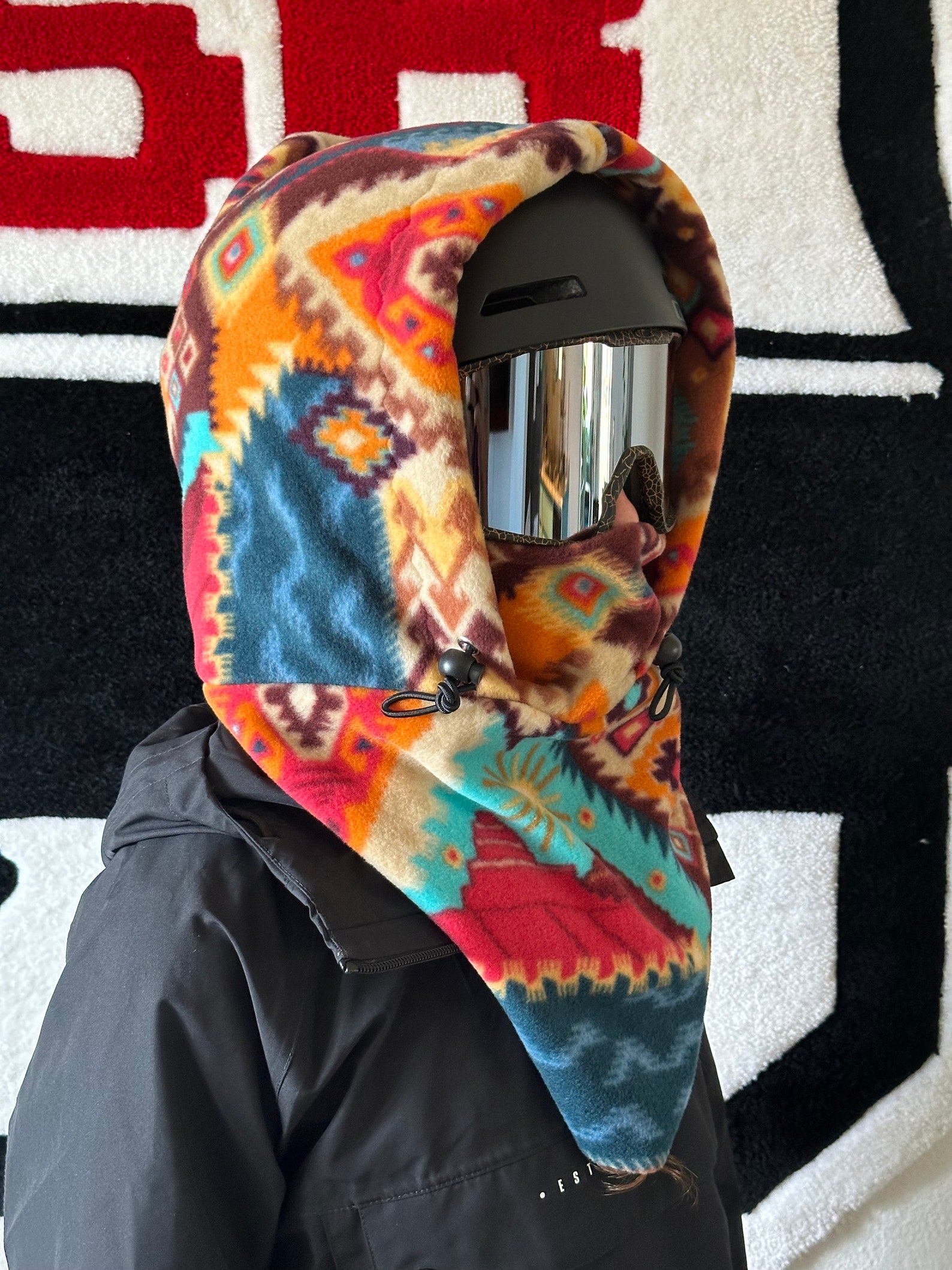Fleece Ski Hood, Helmet Hood, Balaclava, Snoid Super Warm and Cozy ...