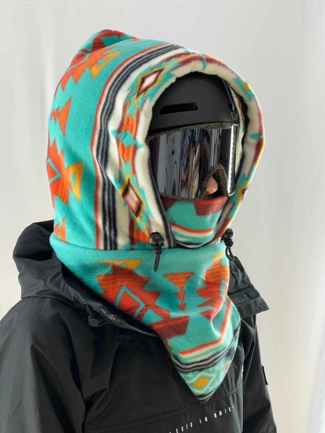 Fleece Ski Hood, Helmet Hood, Balaclava, Snoid Super Warm and Cozy ...