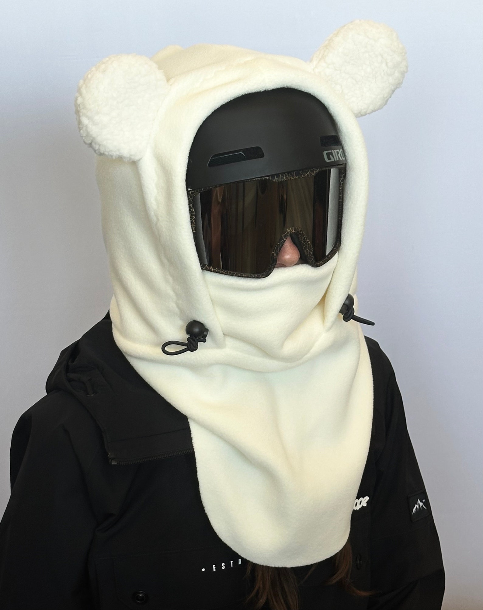 Fleece Ski Hood, Helmet Hood, Balaclava, Snoid Super Warm and Cozy ...