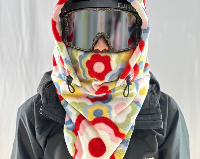 Fleece Ski Hood, Helmet Hood, Balaclava, Snoid Super Warm and Cozy ...