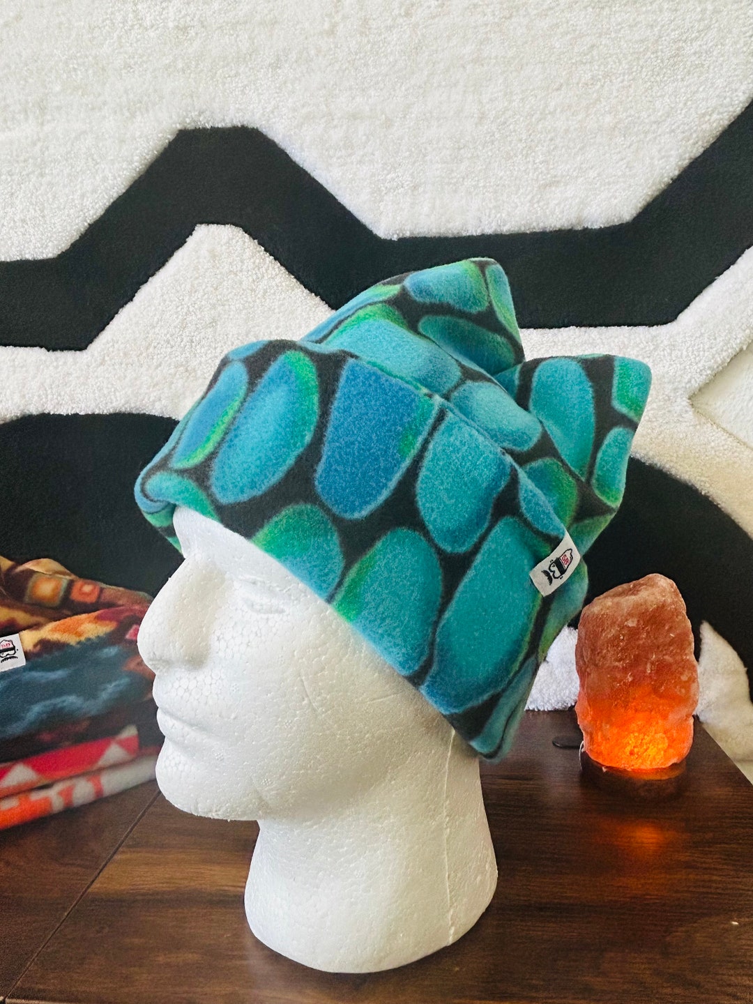 Retro Four Point Beanie - Premium 250gr High- Grade Fleece Handmade ...