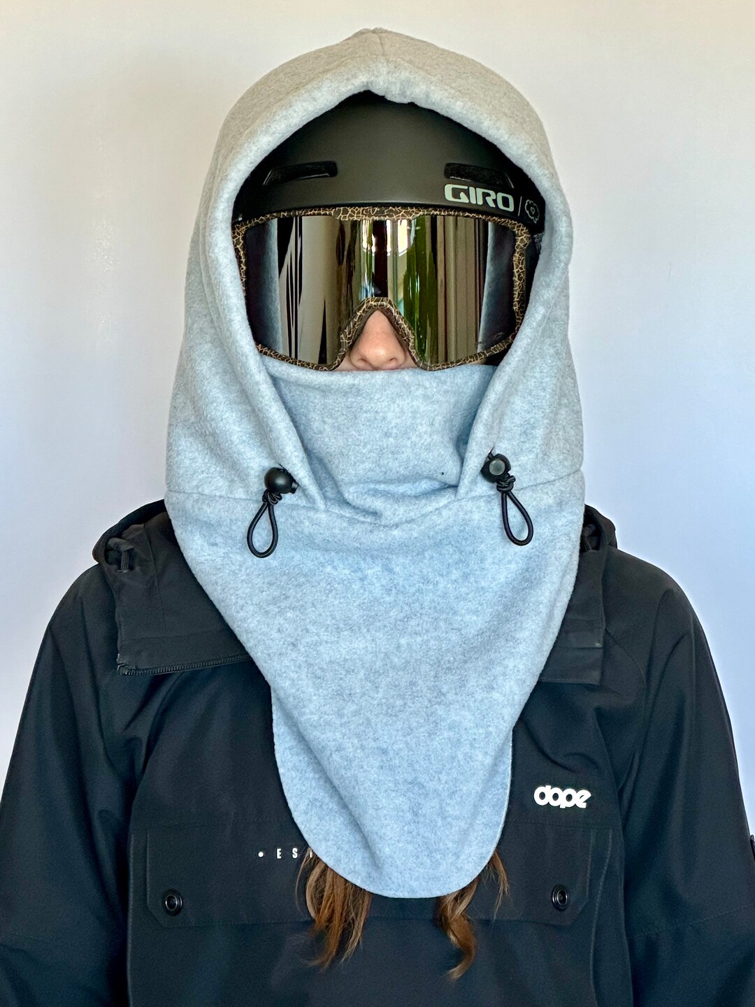 Fleece Ski Hood, Helmet Hood, Balaclava, Snoid Super Warm and Cozy ...