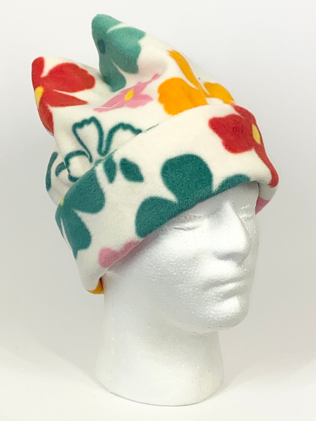 Retro Fleece Four Point Beanies - Etsy