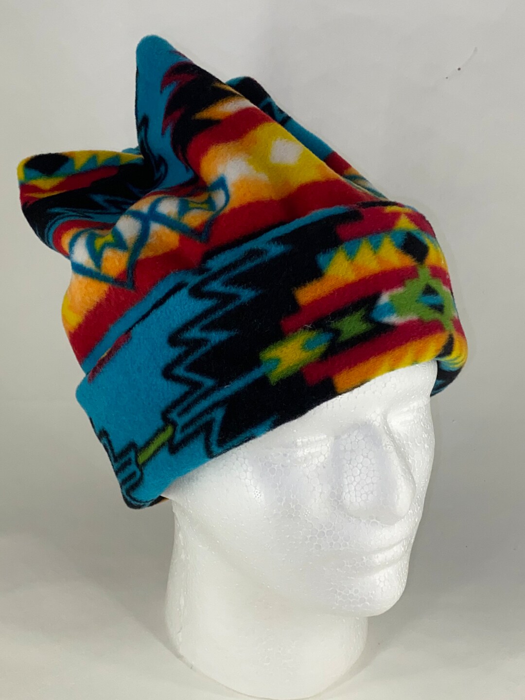Retro Four Point Beanie - Premium 250gr High- Grade Fleece Handmade ...