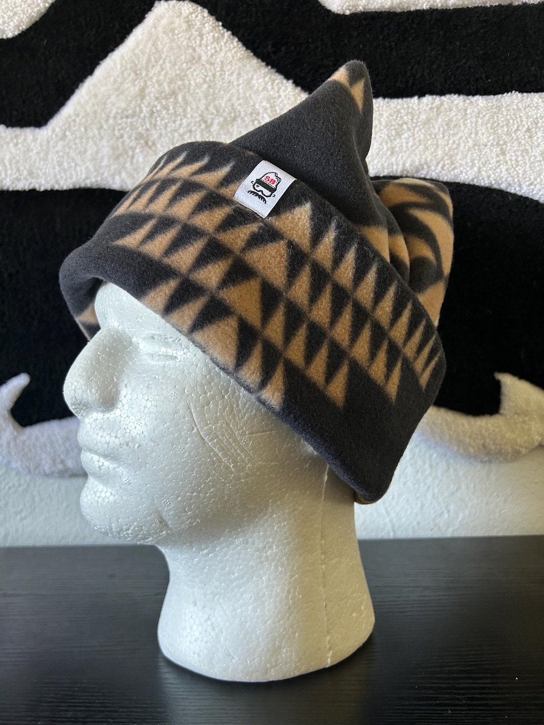 Retro Four Point Beanie - Premium 250gr High- Grade Fleece Handmade ...