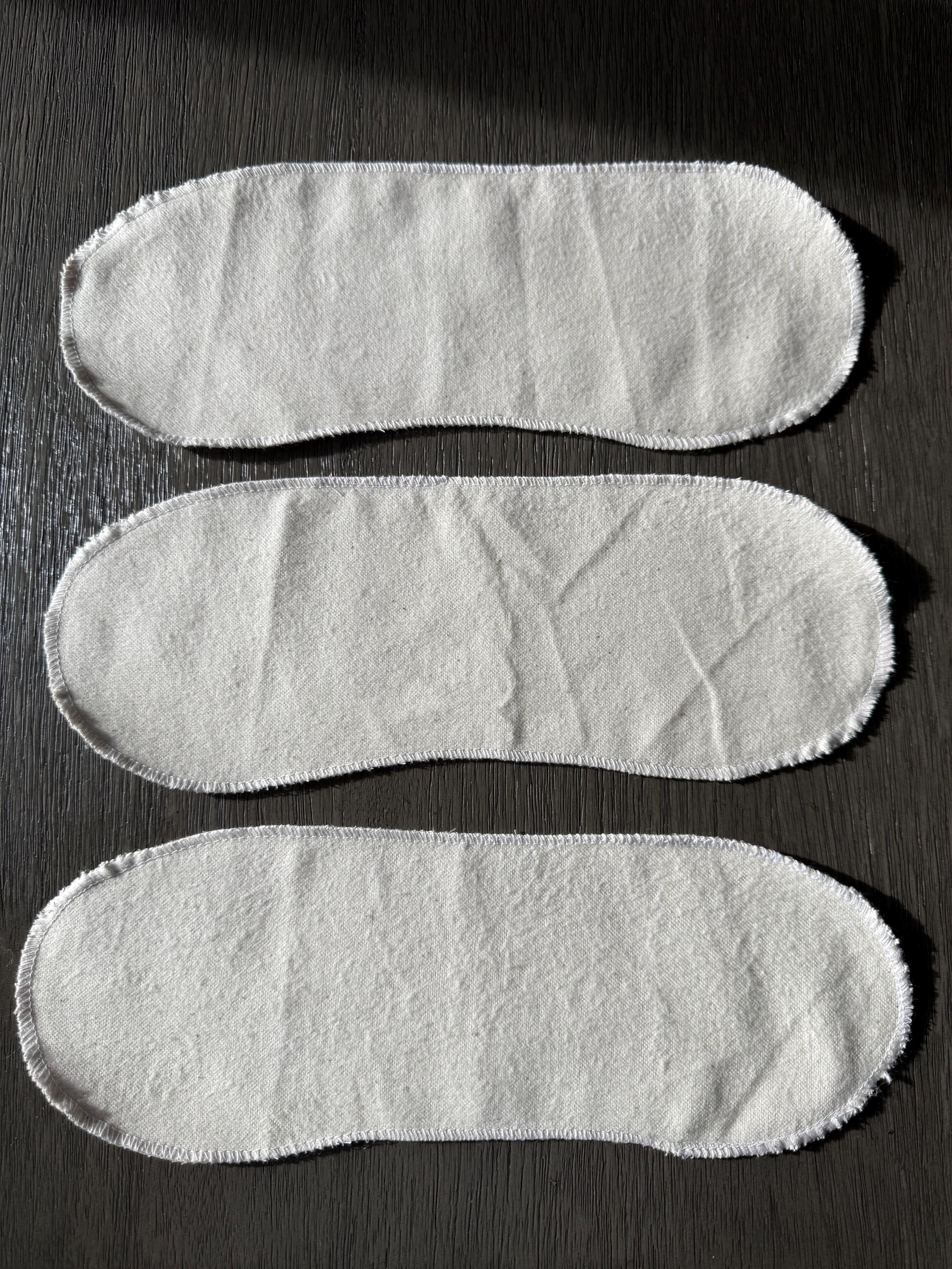 Organic Cotton Castor Oil Pack Pads – 3-pack | 100% USA Grown Cotton ...