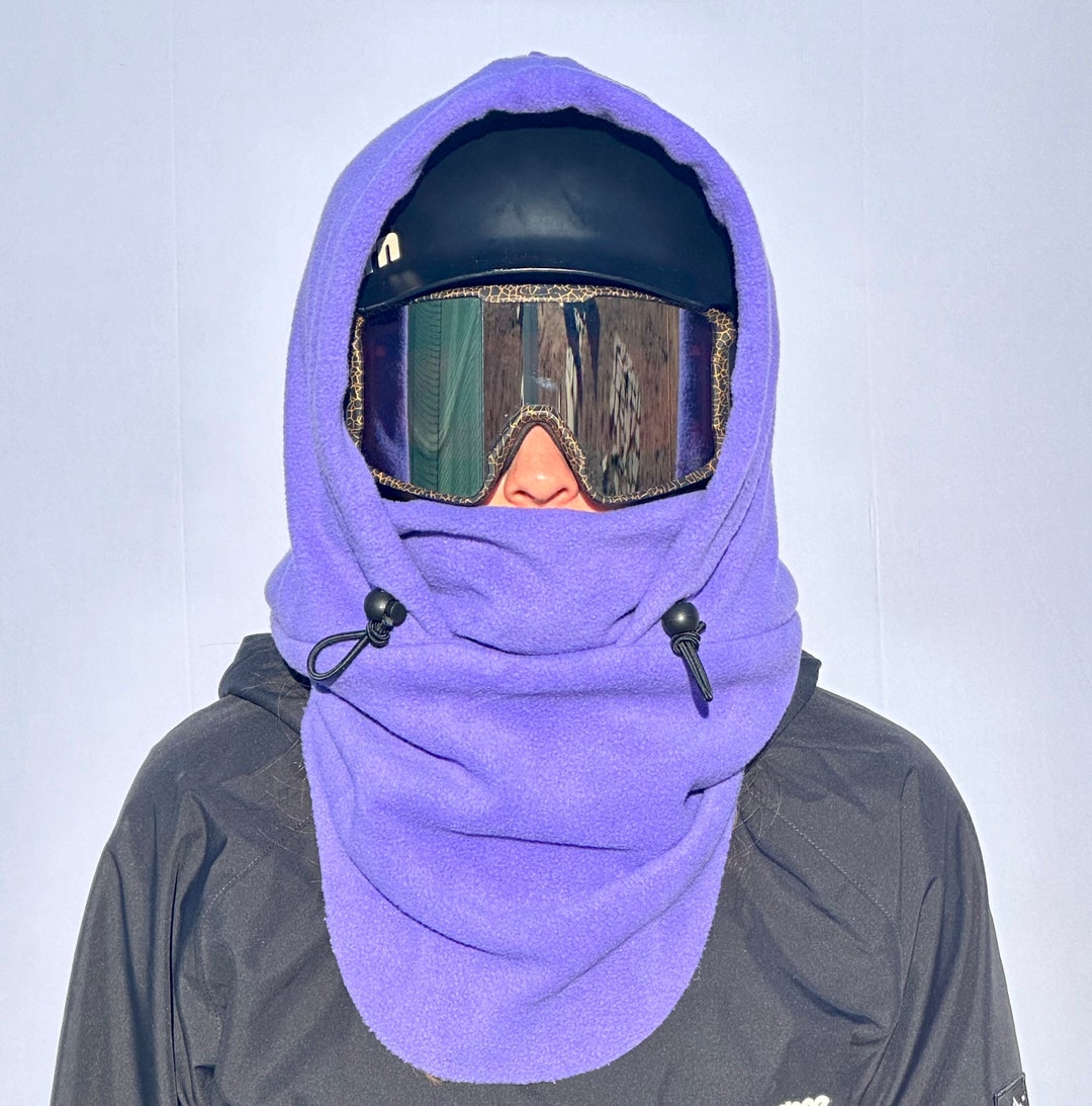 Fleece Ski Hood, Helmet Hood, Balaclava, Snoid Super Warm and Cozy ...