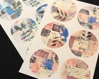 Art Journal Collage | Etsy