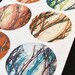 Mixed Media Art Stickers Set of 12 Art Journal Stickers Junk - Etsy