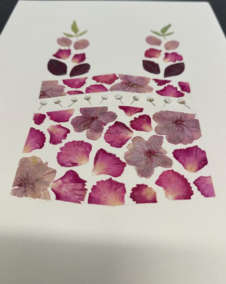 Kaaba Art With Pressed Flowers, Islamic Wall Decor, Muslim Home Gift ...
