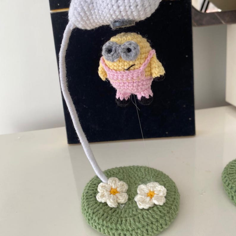 Crochet Minion, | Fanmade Crochet Minion Plushies | Cute Rearview ...