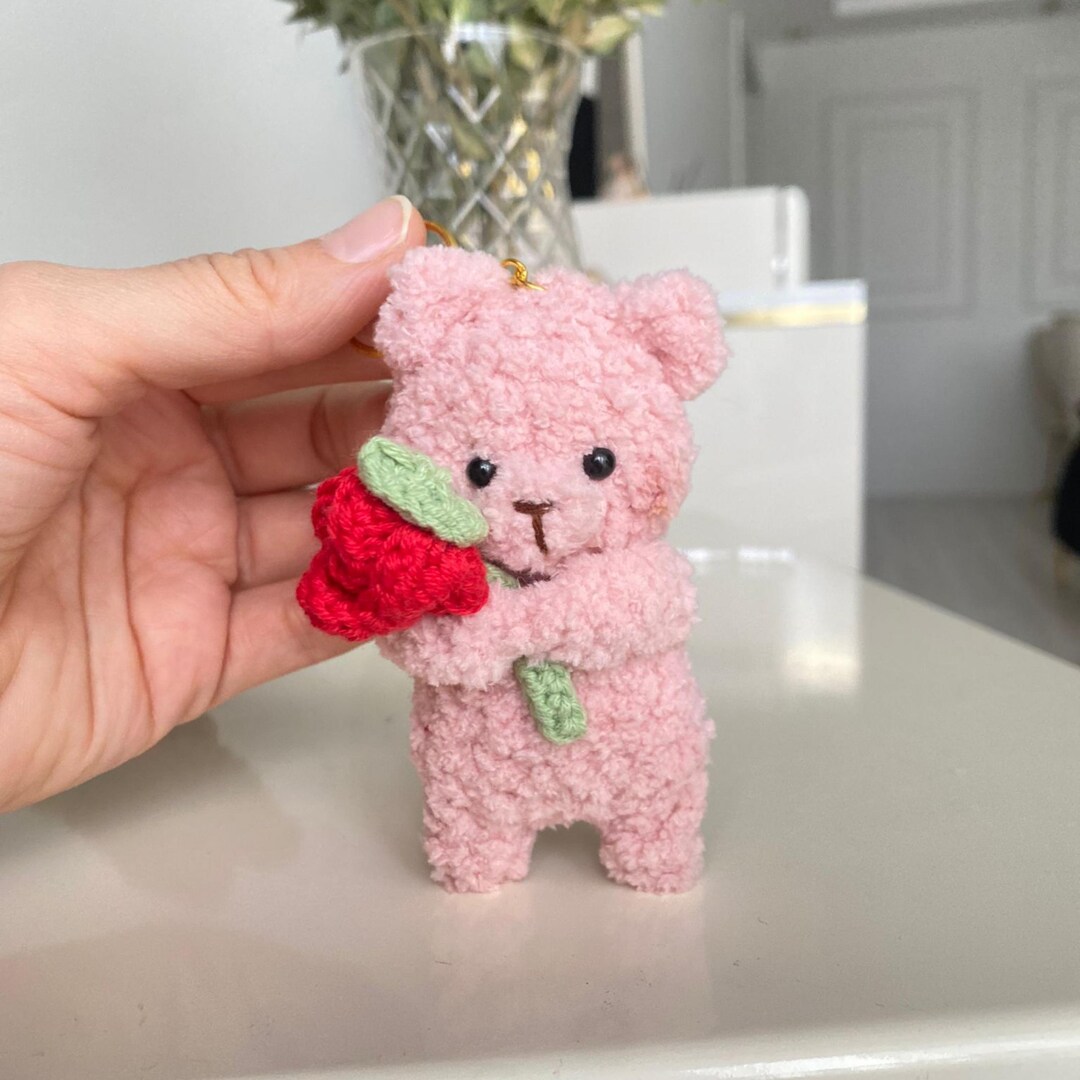 Teddy Bear TOY, Crochet Pattern,bear Amigurumi, Baby Activity Toy,ring ...