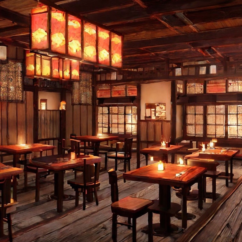 Animated Vtuber Background - Warm Tavern Aesthetic - Etsy