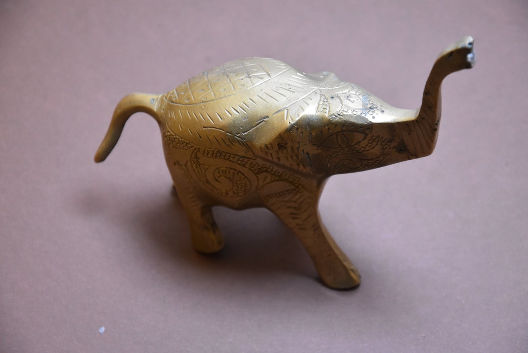 Moroccan Brass Elephant , Fes Brass Statue Elephant - Etsy
