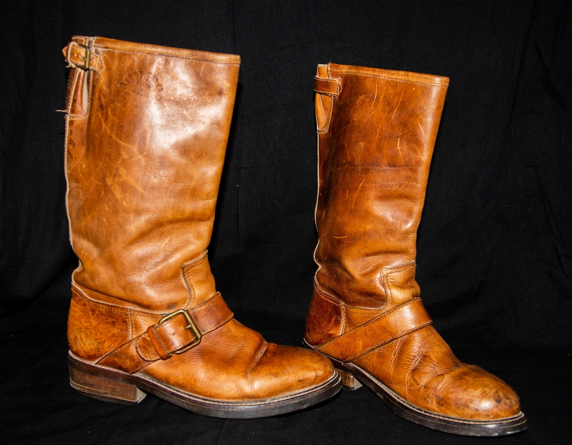 Vintage Buttero Boots Made Italy Men 11.5 | Etsy