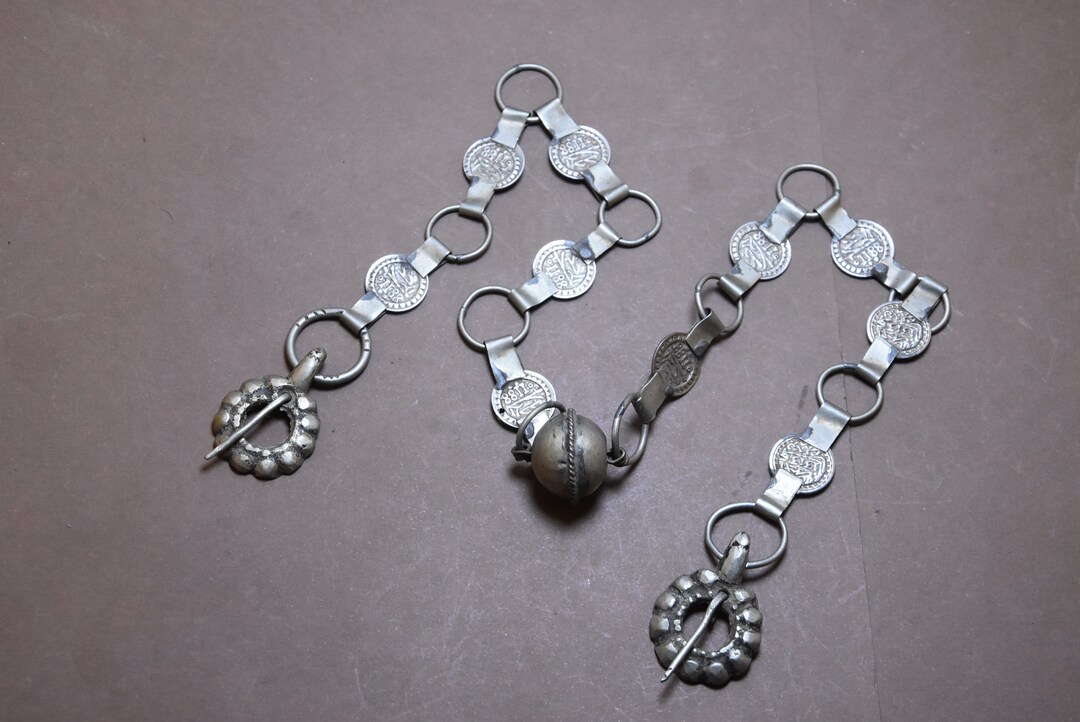 Berber Fibula Coins , Ait Atta Fibula,ethnic Moroccan Fibula, African ...