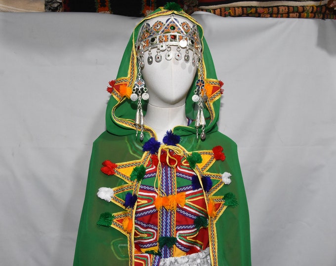 Kabyle Dress ,amazigh Dress Cloth Berber Cloth Wedding Tiznit Agadir ...
