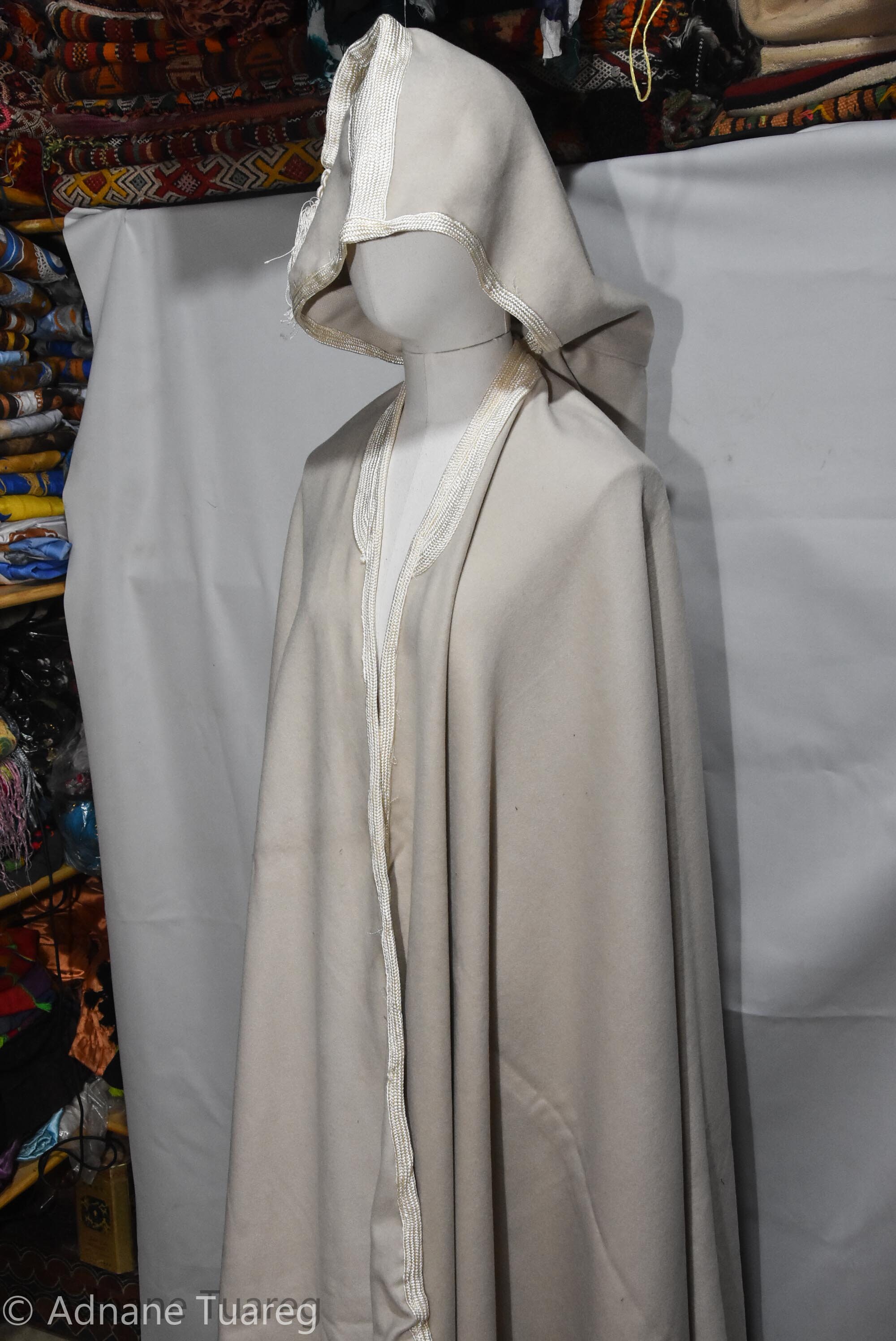 Berber Burnous Cape: Moroccan Wool Winter Coat - Etsy