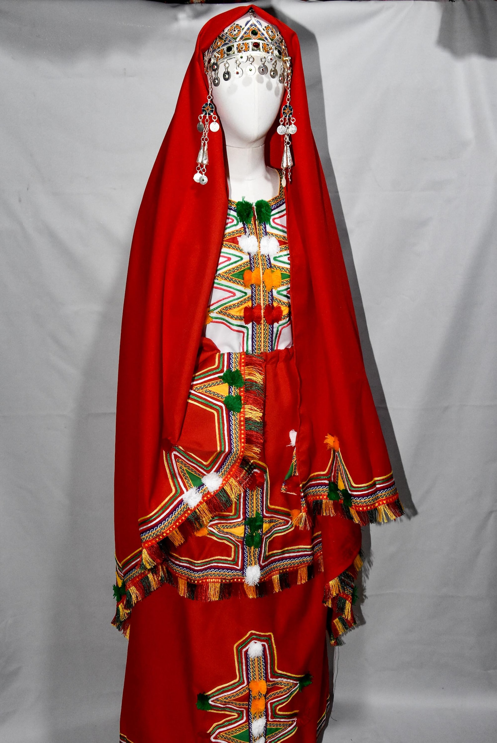 Berber Set Dress Amazigh Cloth Set 4 Piece Headdress Berber | Etsy