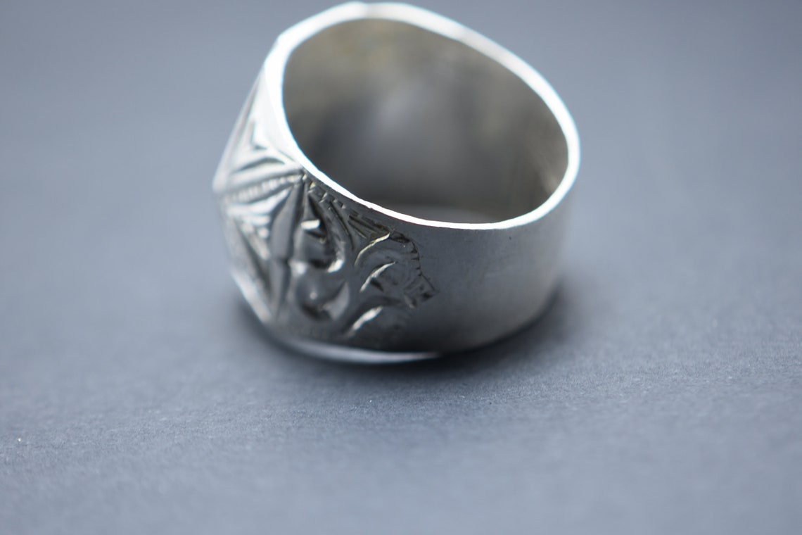 Berber Ring Silver Ait Atta Vintage Handmade - Etsy