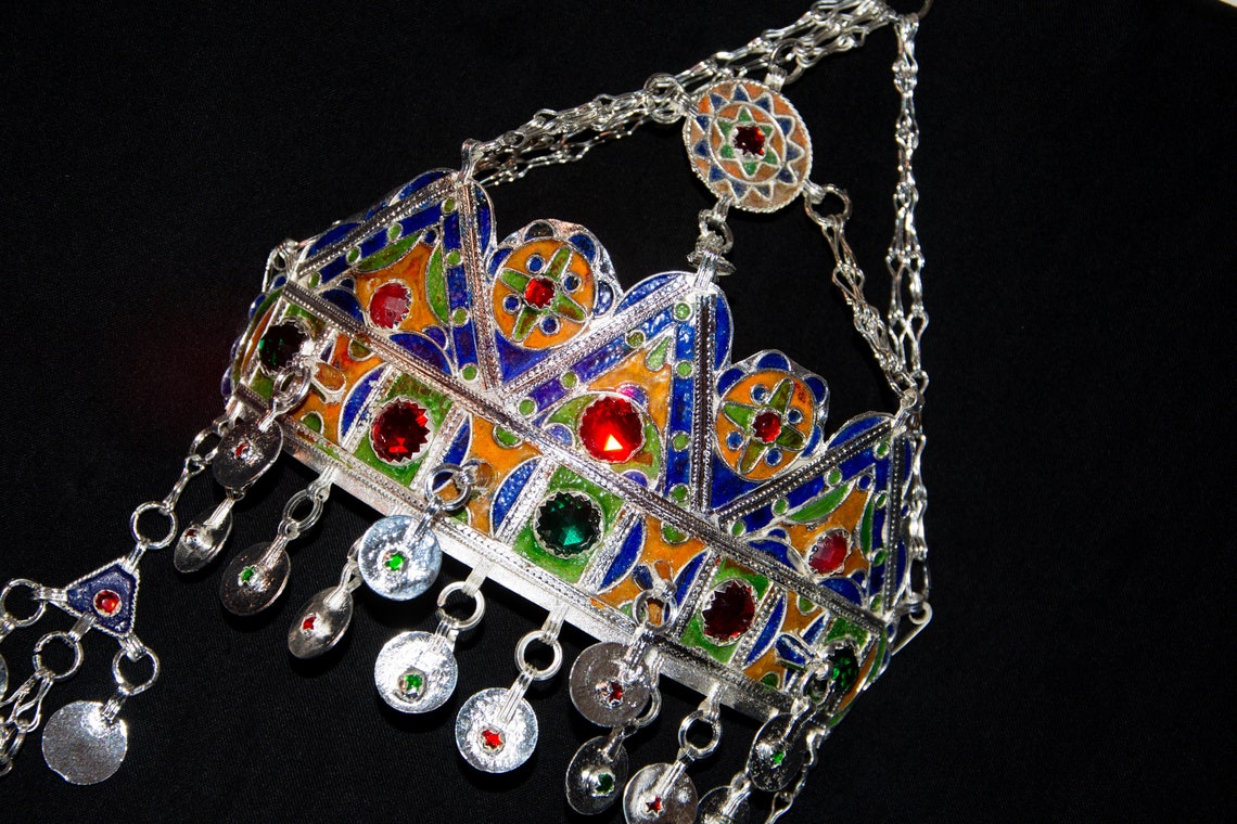 Berber Headdress taounza Berber Head Ornament - Etsy