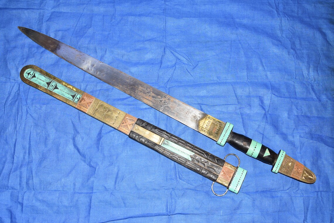 Tuareg Sword Subsaharien Sub-saharan Sword | Etsy