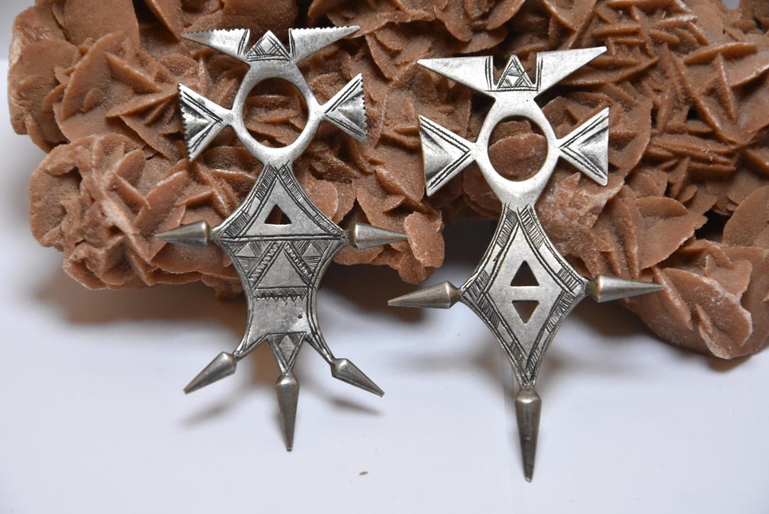 Paire Tuareg Old Southern Cross Silver - Etsy