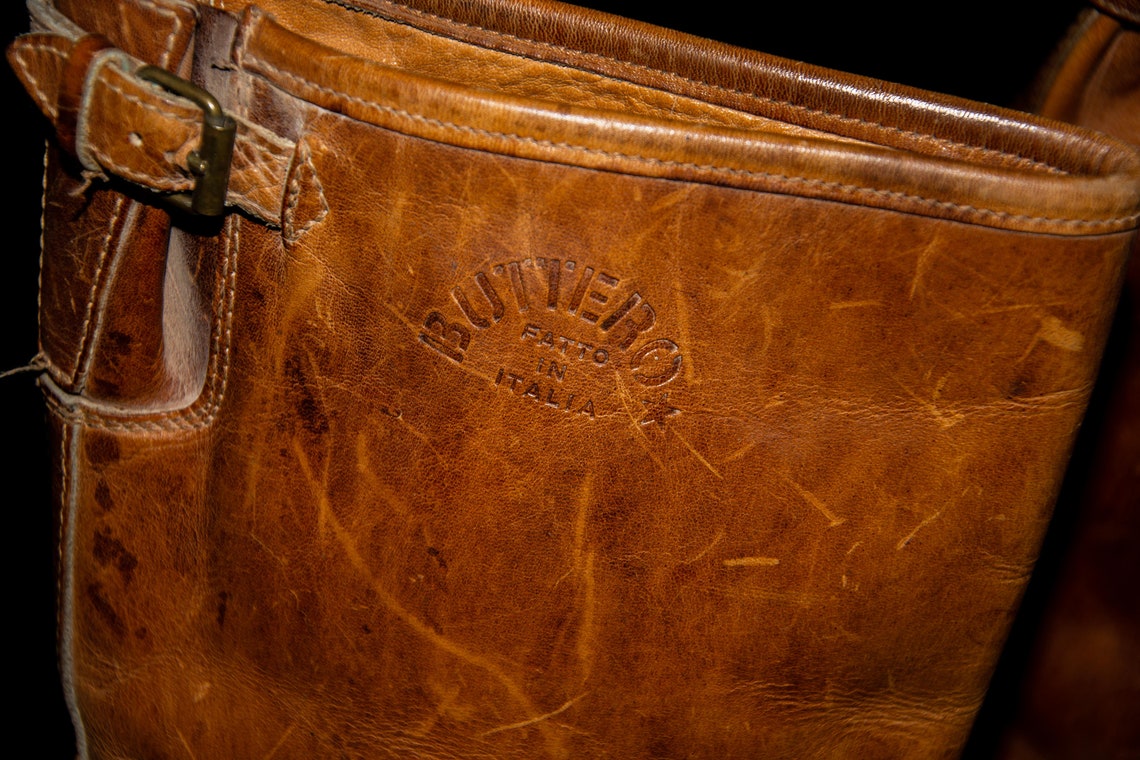 Vintage Buttero Boots Made Italy Men 11.5 | Etsy