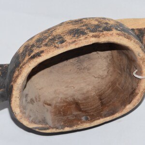 Nigerian Wood Wall Mask ,igbo Mask Black, Tuareg Sahara, Antique ...