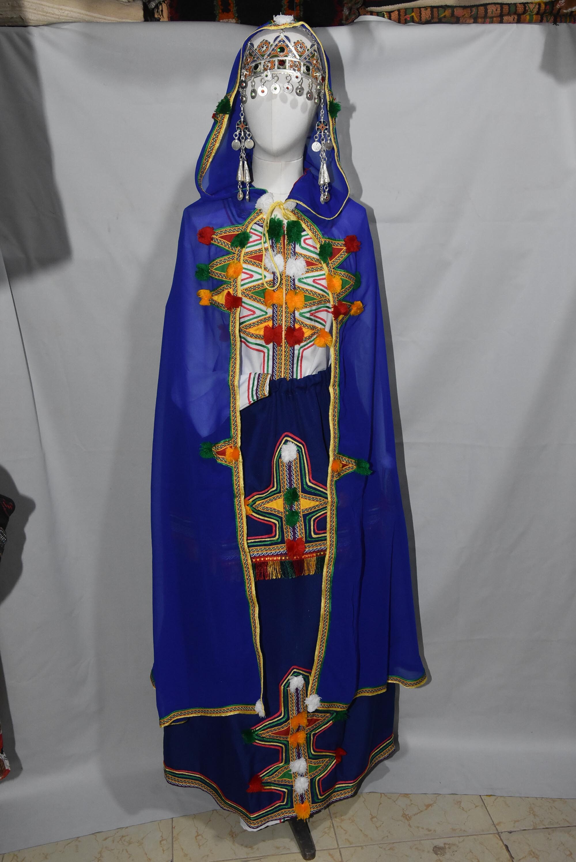 Berber Caftan Dress Set Cloth CHELHA AMAZIGH Clothing Berber - Etsy