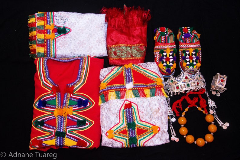 Complet Berber Outfit Christmas Costumes Berber Dress | Etsy