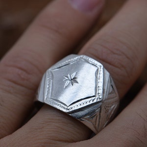 Berber Ring Silver Ait Atta Vintage Handmade - Etsy