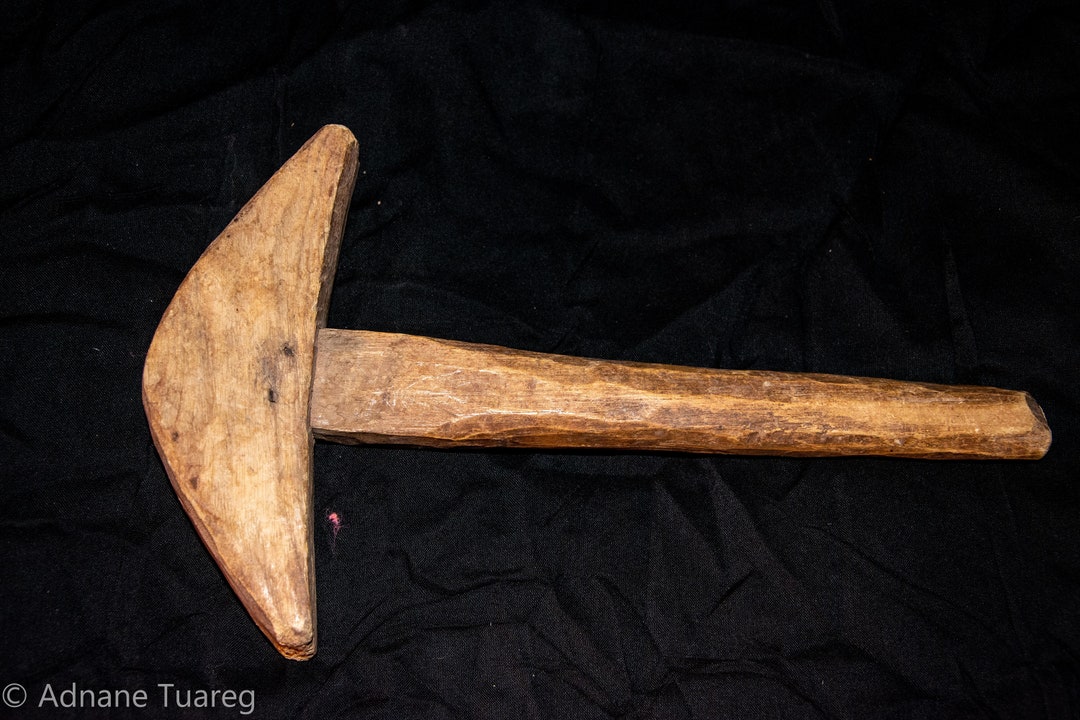 Tuareg Sugar Hammer Wood , Tuareg Woden Hammer - Etsy
