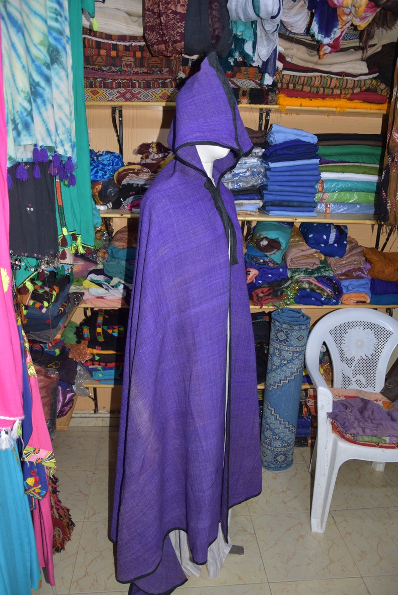 Berber Burnous . Silhaam Marocain. Manteau De Laine. Burnous - Etsy