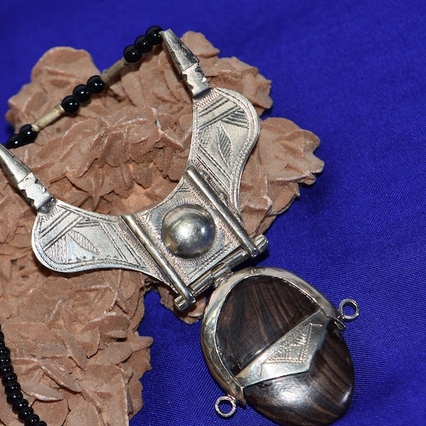 Tuareg Ebony Pendant - Etsy