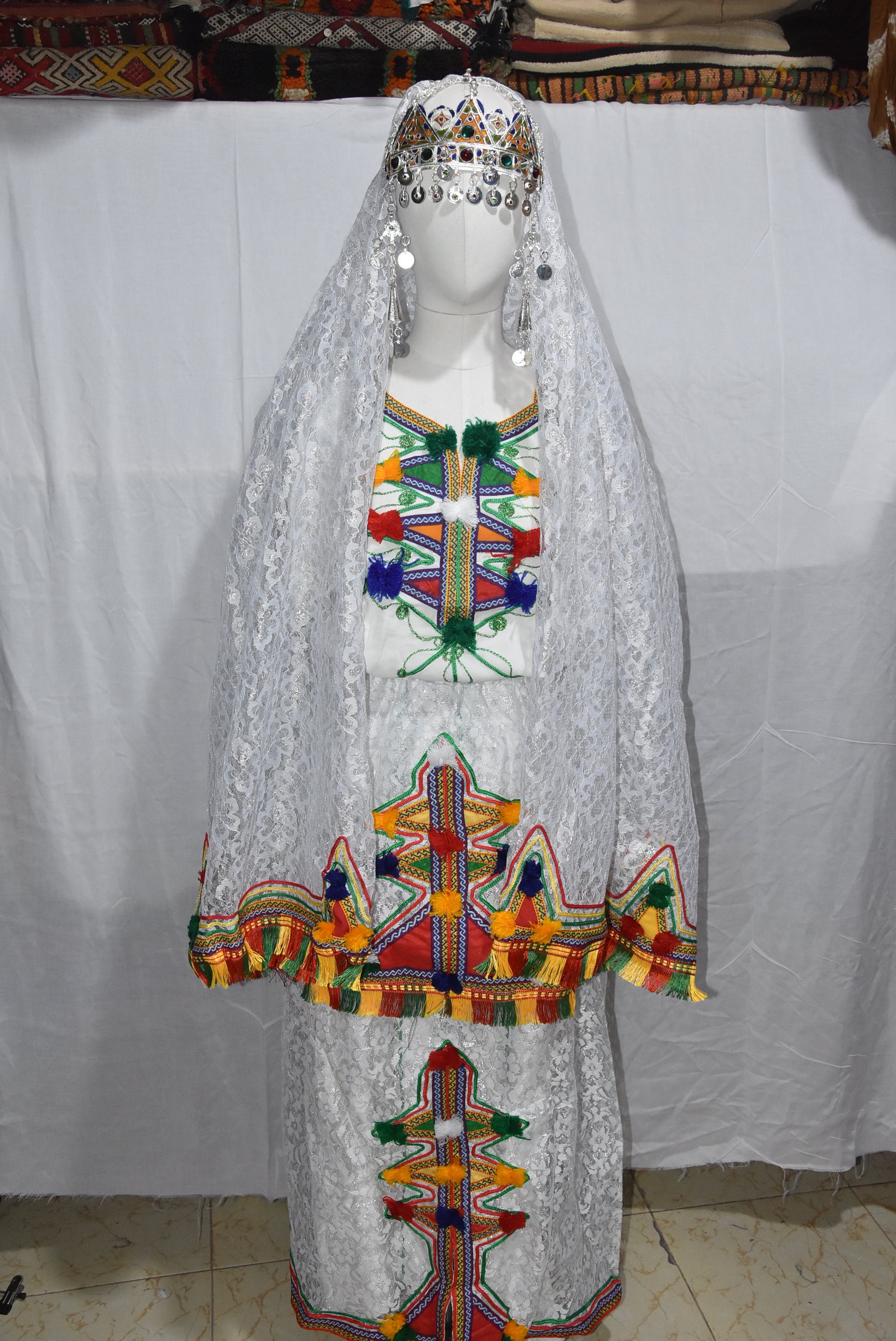ROBE Berber Caftan CHELHA AMAZIGH Clothing Berber With - Etsy