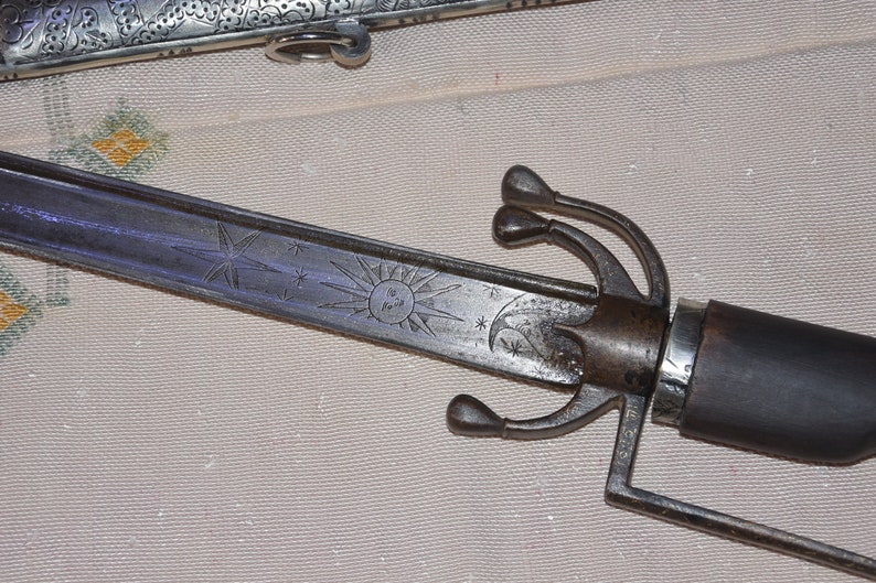 Moroccan Vintage Sword Nimcha SWORD Arab Morocco Maghreb - Etsy