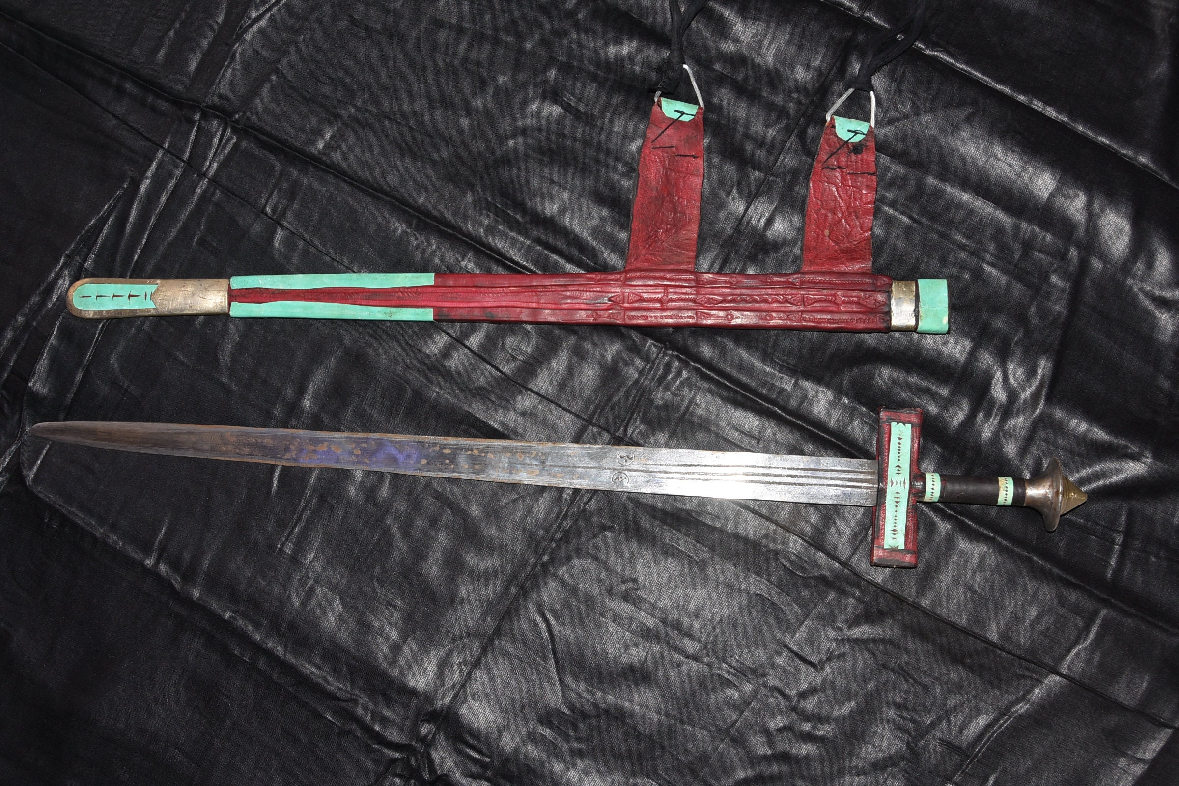 Tuareg Sword and Scabbard Takouba Swords of the Saharan - Etsy