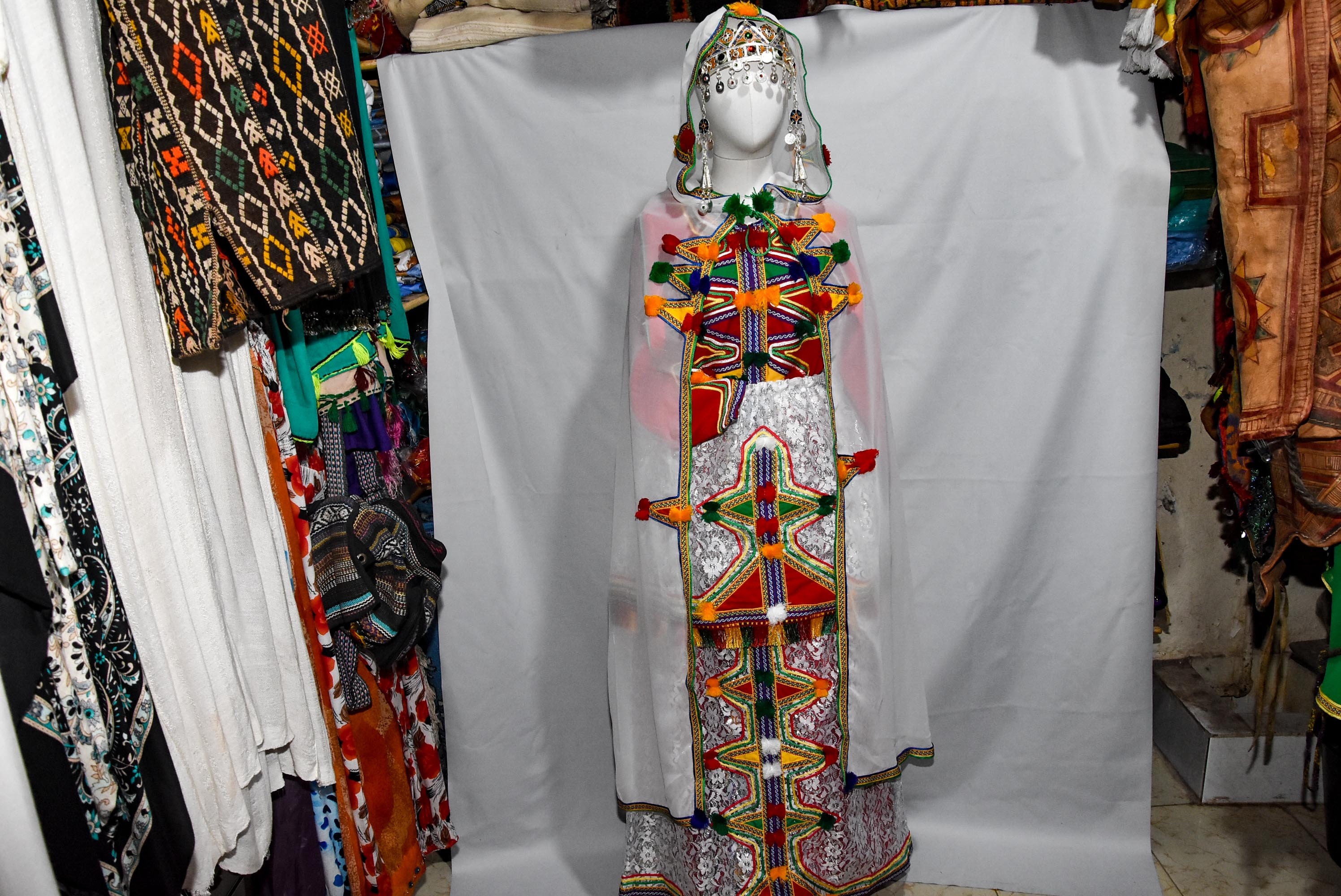 Kabyle Dress amazigh Dress Cloth Berber Cloth Wedding Tiznit - Etsy