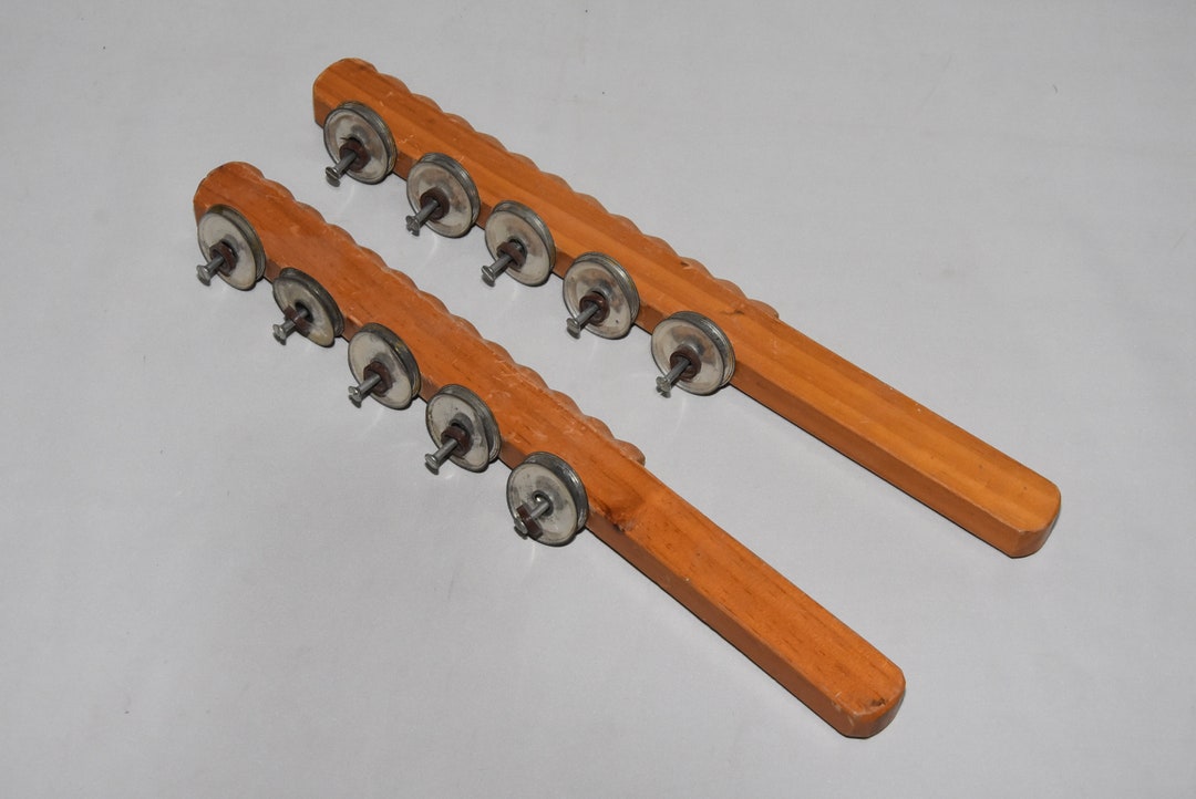 African Sistrum Rattle - Bottle Cap Fork Shaker Tambourine - Etsy